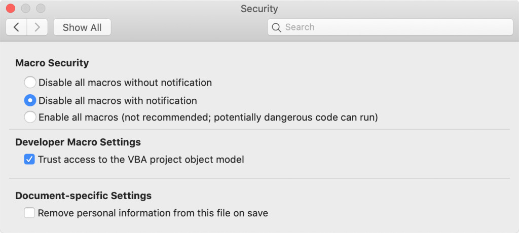 Getting started – MDUF